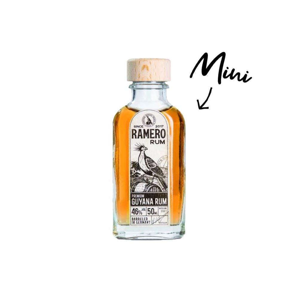 RAMERO Rum Cask Selection Miniatur 50ml – Schnapszeit